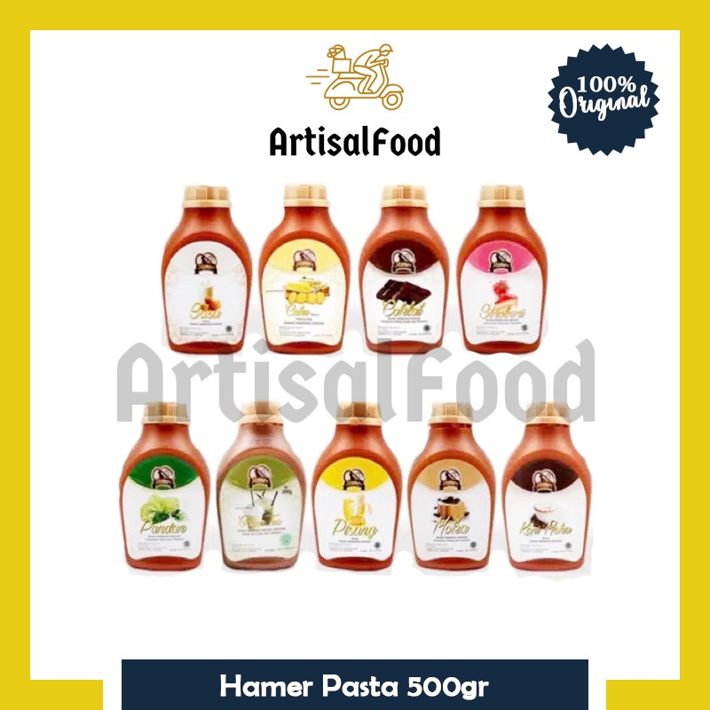 Hamer PASTA 500 gr ORI cake flavor essence food iced drink | Shopee ...