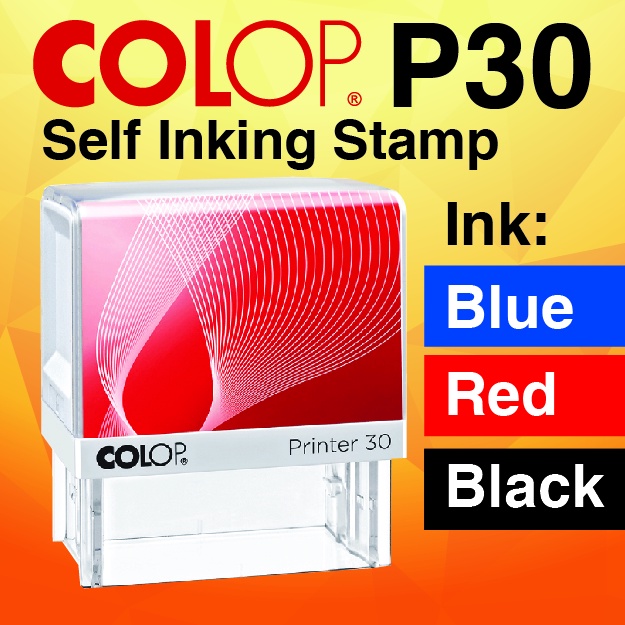 Self Inking Colop P30 Rubber Stamp | Shopee Malaysia