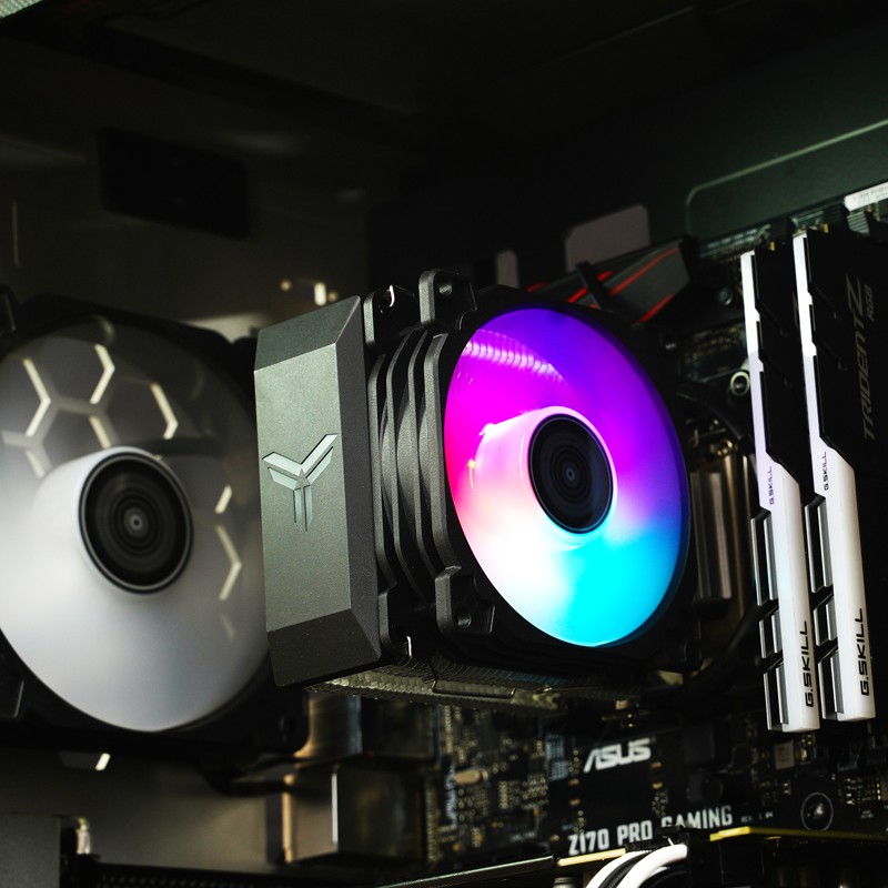 Jonsbo CR1200E 2 Heat Pipe 9CM Fan Air Tower Cooler 3Pin Cooling Fans Heatsink Support Intel Amd ...