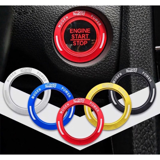 Push start Button Cover Honda(mugen power/SI) | Shopee Malaysia