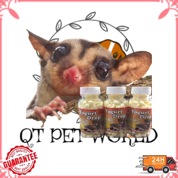 PetWorld Yogurt Drop Sugar Glider Hedgehog Food 50G | Shopee Malaysia