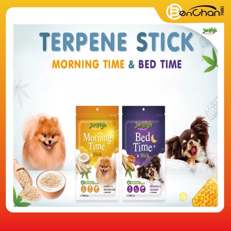 🌟(Ready Stock)🌟Jerhigh Morning Time/ Bed Time Terpene Dog Stick Dog ...