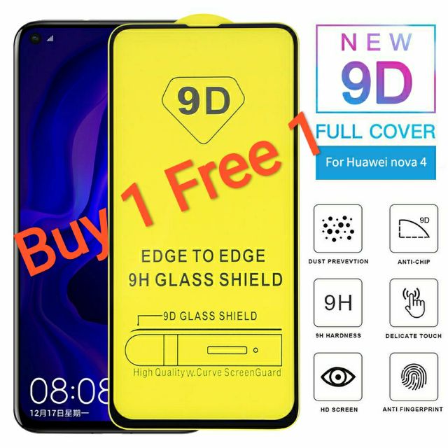 🔥2 pcs🔥 9D full glass for Nova 9se,8i,7i, 5T, 5, 5i, 4, 4E, 3/3i, 3E, 2i & 2 Lite | Shopee Malaysia