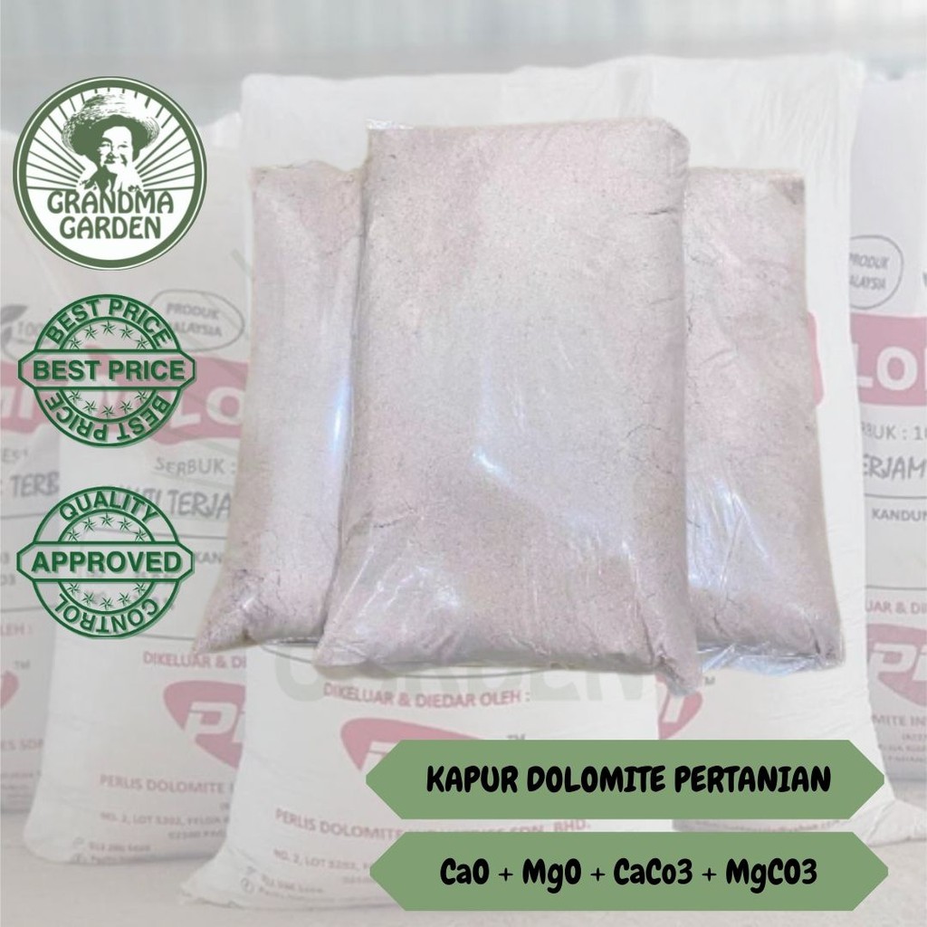 👵 DOLOMITE 1KG / BAJA KAPUR PERTANIAN PERAWAT PH / BAJA DOLOMITE GML ...