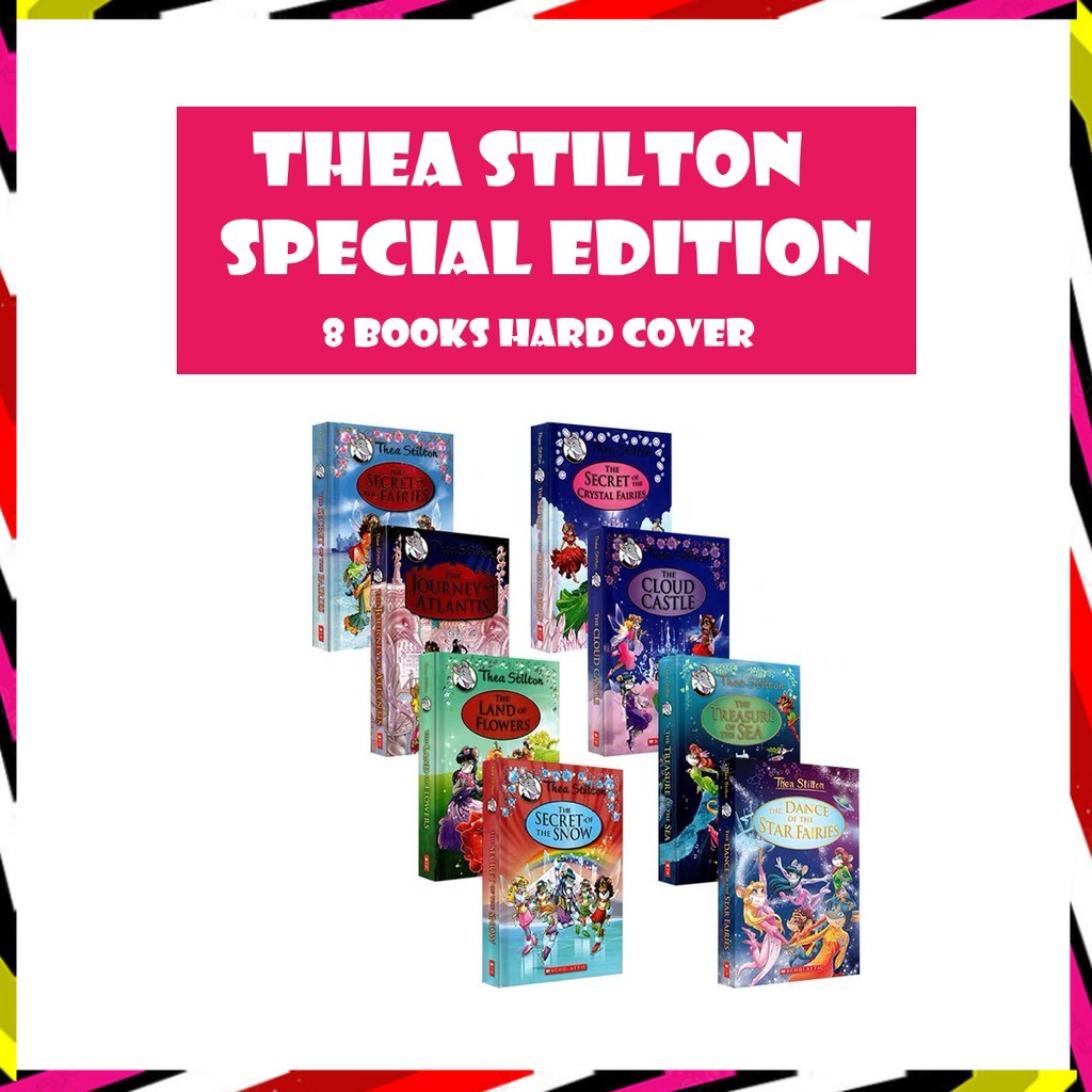 【Thea Stilton】【 8 books hard cover 】🔥🔥 Thea Stilton Special Edition ...
