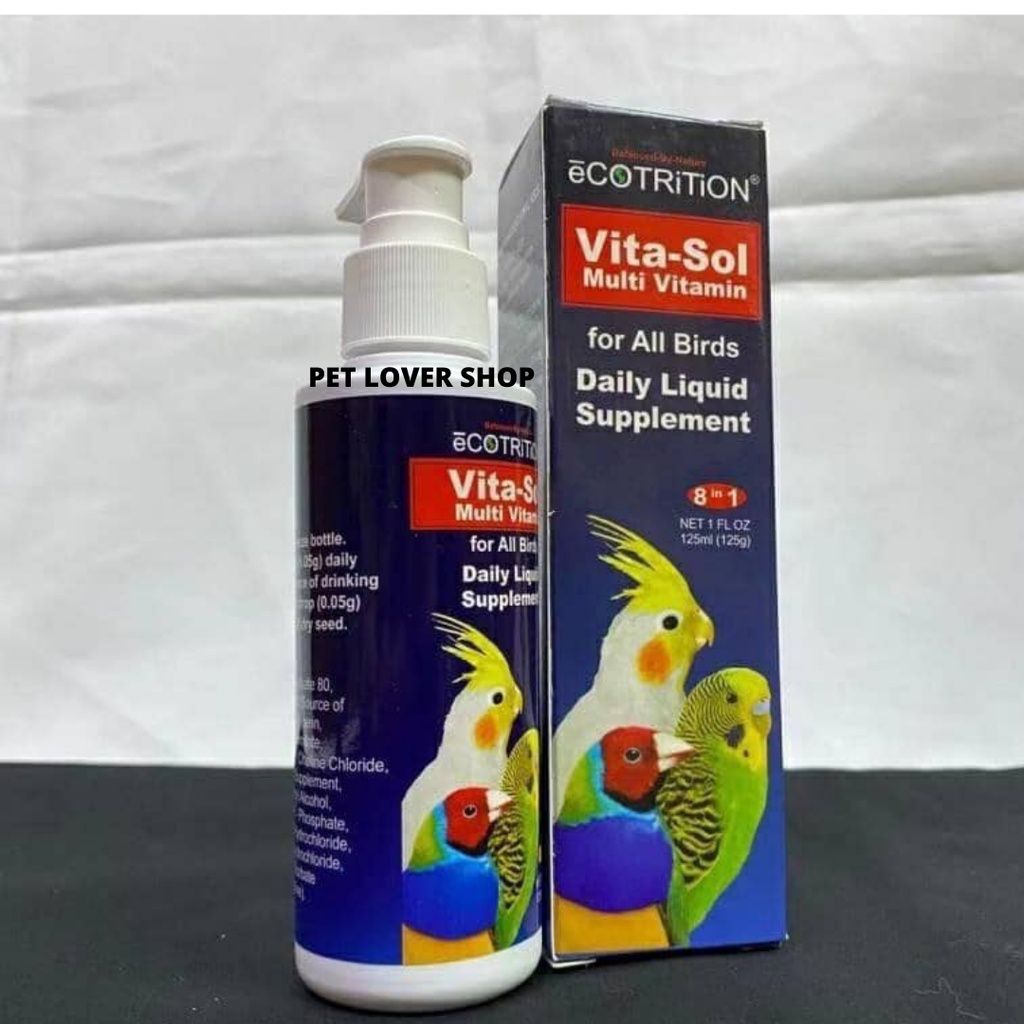 Vita-Sol Multi Vitamin for All Birds 125ml | Shopee Malaysia