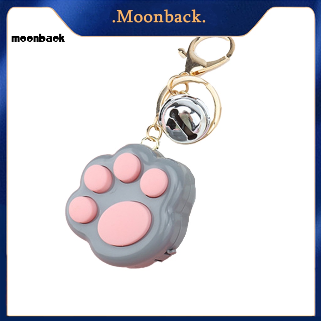 Moon Funny Fidget Toys Cat Paw Push Fidget Game Keychain Smooth Surface ...