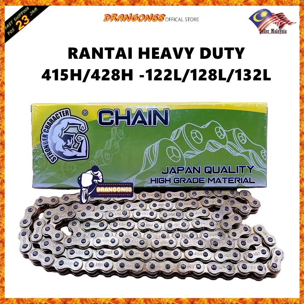 CHAIN RANTAI RKM /RK / KING DRAG/ENKEI/STORONER CHARACTER / MCS 428H ...