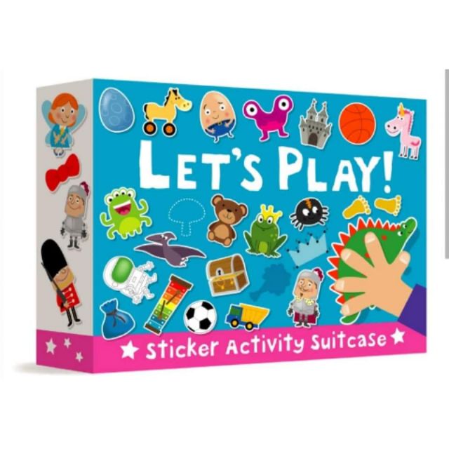 STICKER BOOK SET - 6 STICKER BOOKS AND ACTIVITY INSIDE | Shopee Malaysia