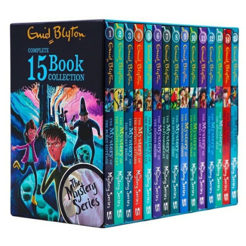 (15 Books) Enid Blyton The Mystery Series Story Books | Shopee Malaysia