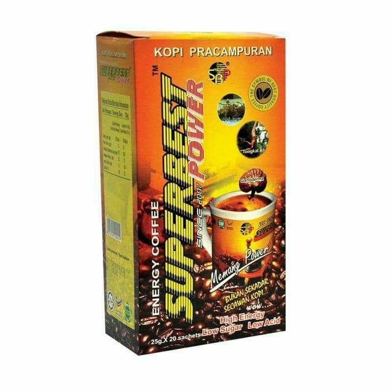 🔥 KOPI SUPERBEST POWER (kotak) 🔥💯 | Shopee Malaysia