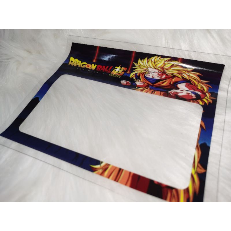 CAR ROADTAX STICKER Dragon Ball Z/dragonball sticker/dragon ball ...