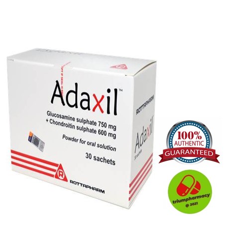 ADAXIL Glucosamine 750mg + Chondroitin 600mg Powder (30's) | Shopee ...