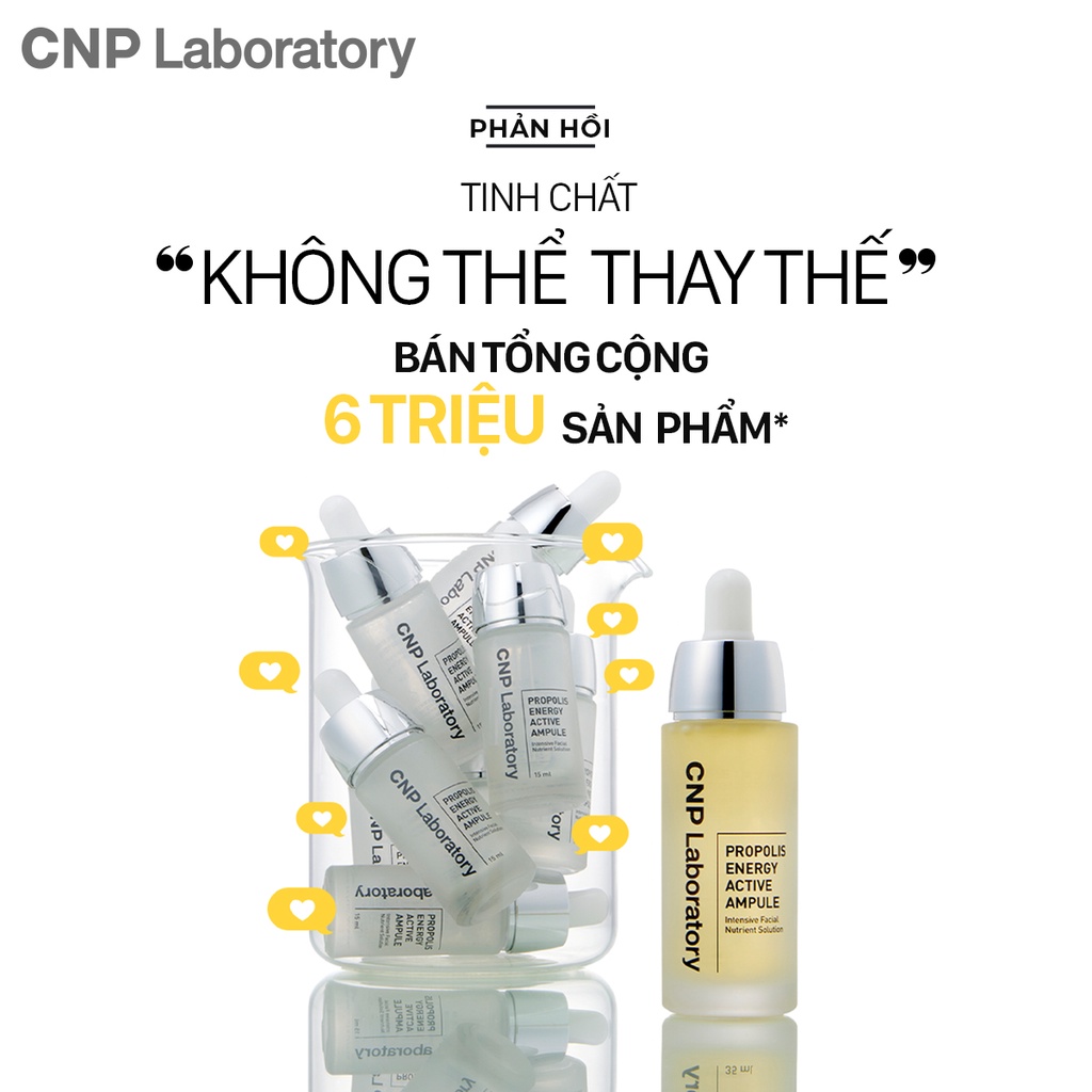 [CNP X Salim] CNP Laboratory Propolis Energy Ampule 15ml Skin Regenerating and Restoring ...
