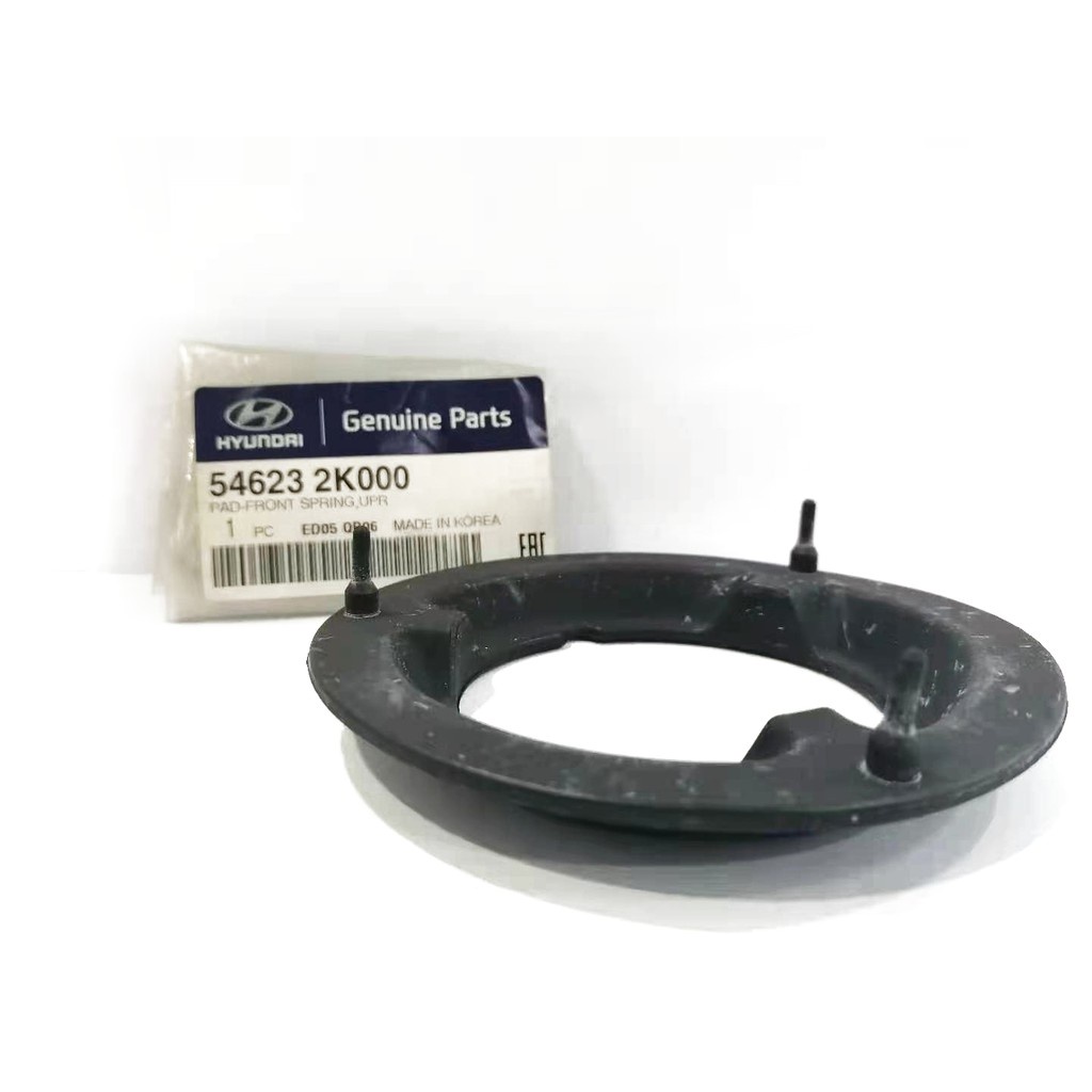 RUBBER SEAT COIL SPRING FRONT UPPER / LOWER (ORIGINAL) [54623-2K000 / 54633-3X000] HYUNDAI ...
