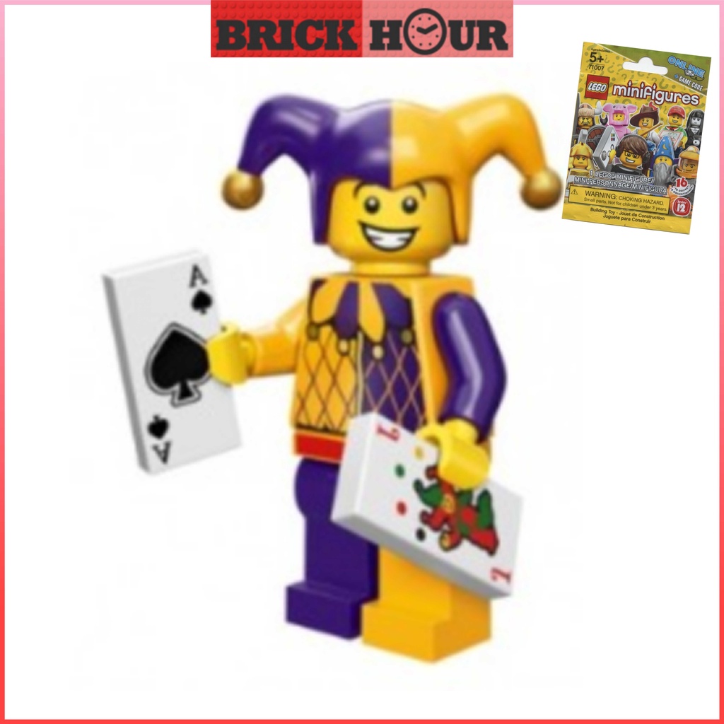 71007 -9 LEGO Minifigure Series 12 - Jester (MISP) | Shopee Malaysia