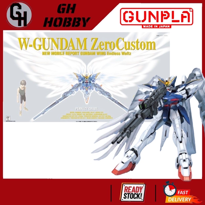 BANDAI 1/60 PG WING GUNDAM ZERO CUSTOM/PERFECT GRADE | Shopee Malaysia