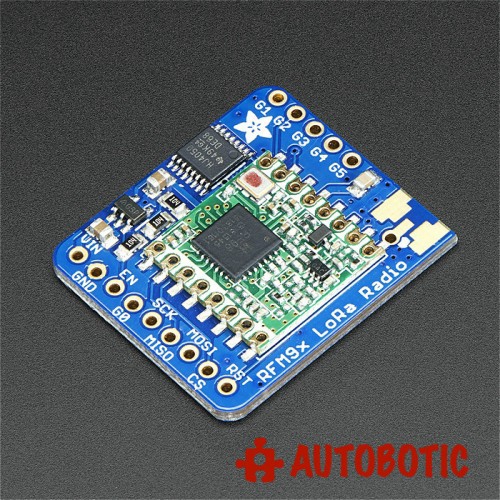 Adafruit RFM96W LoRa Radio Transceiver Breakout - 433 MHz - RadioFruit ...
