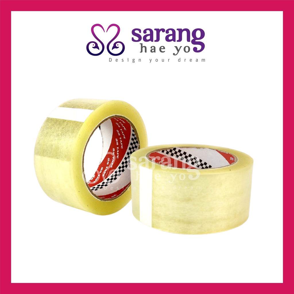 48MM*90M Clear Transparent Packing Wrapping Tape Adhesive Salotape ...