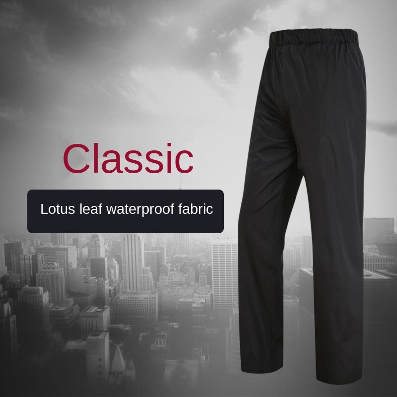 Seluar Hujan Kalis Air Lelaki dan Wanita Separuh Badan Menunggang ...