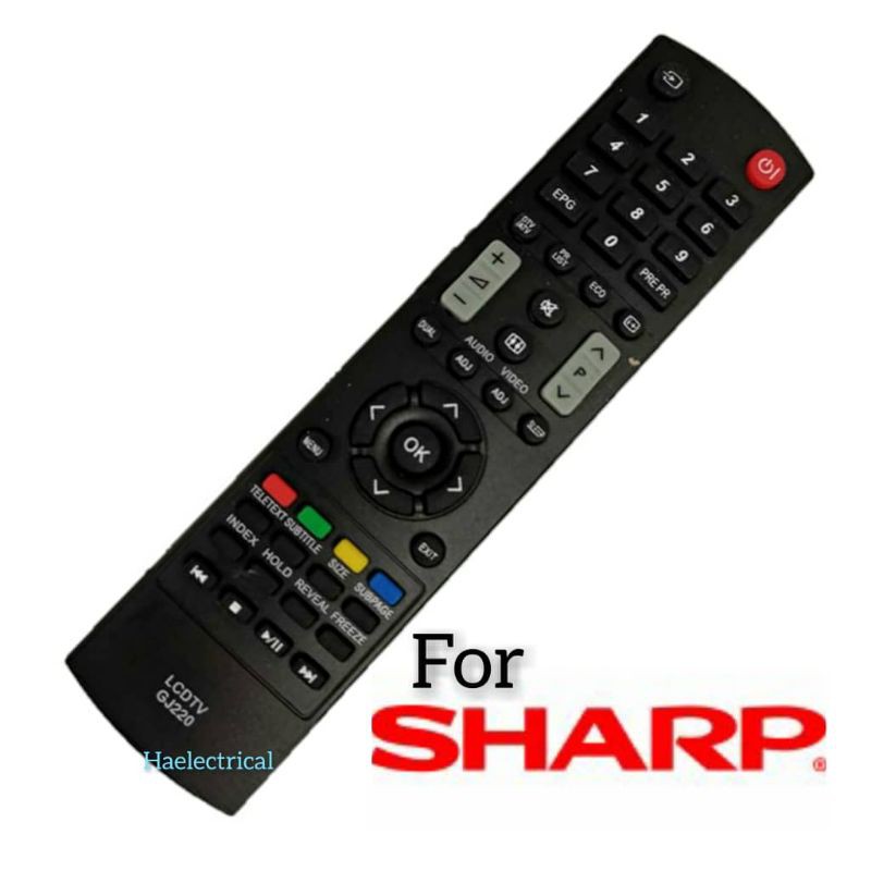 SHARP LCD LED REMOTE CONTROL GJ220 | Shopee Malaysia