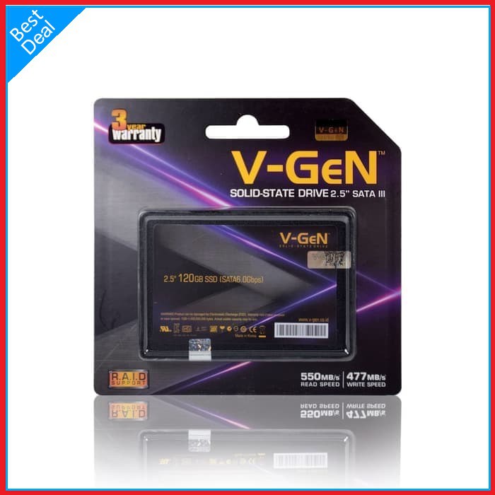 Ssd Solid State Drive V-GeN 128GB SATA 3 - SSD VGEN | Shopee Malaysia