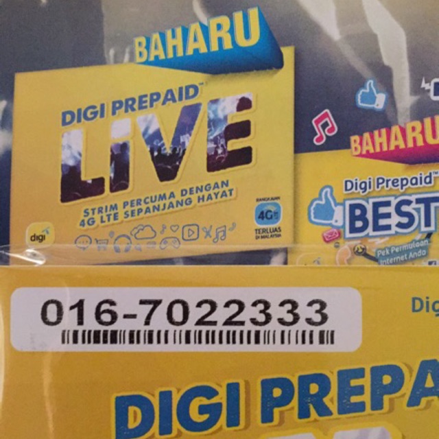 DIGI VIP NUMBER (Prepaid) | Shopee Malaysia
