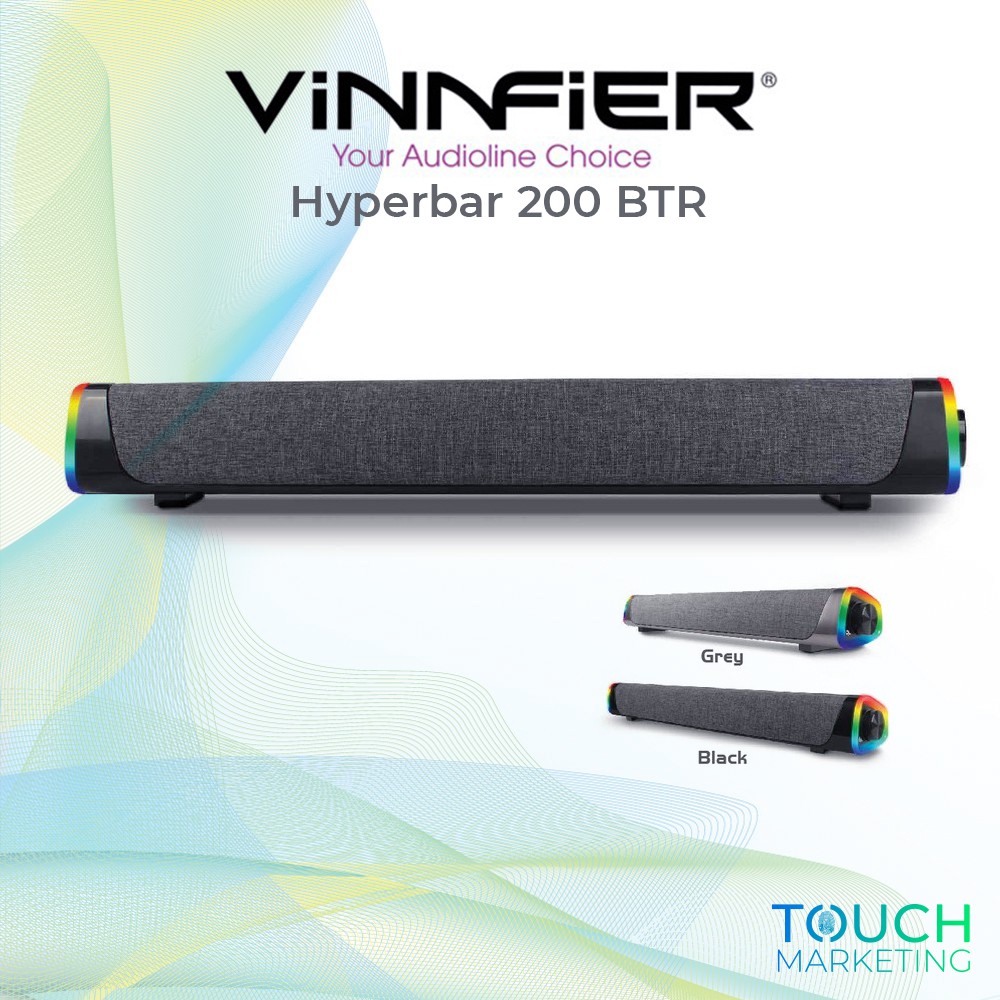 VINNFIER HYPERBAR 200 BTR SOUNDBAR WITH BLUETOOTH V5 | Shopee Malaysia