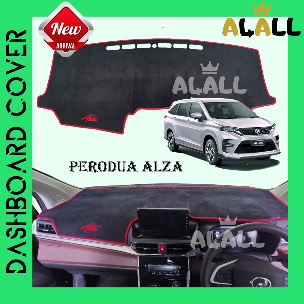 Perodua Alza Leather Dashboard Cover (Ready Stock) High Quality Custom ...