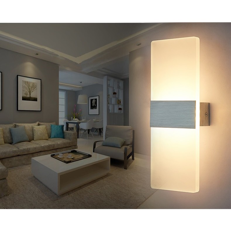 LED Wall Light 6W Living Room Balcony Bedroom Lamp 29cm*11cm | Shopee ...