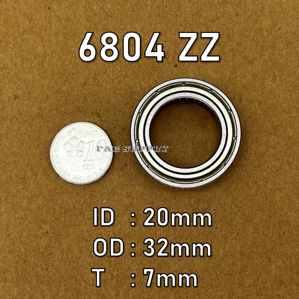 Ball Bearing 6800 6801 6802 6803 6804 6805 6806 6807 6808 6809zz metal ...