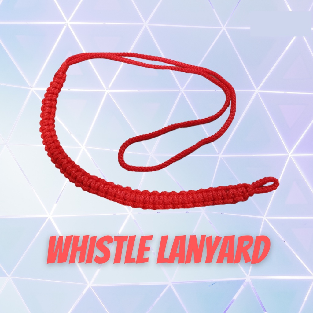 Whistle lanyard for Security Guard Use / Tali Wisel untuk pengawal ...
