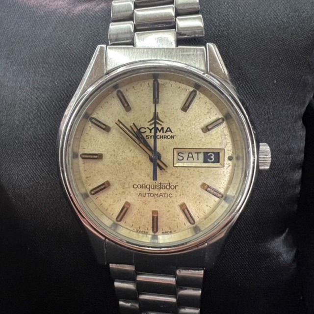 Cyma by Synchron Conquistador Automatic（Vintage Watch） | Shopee Malaysia