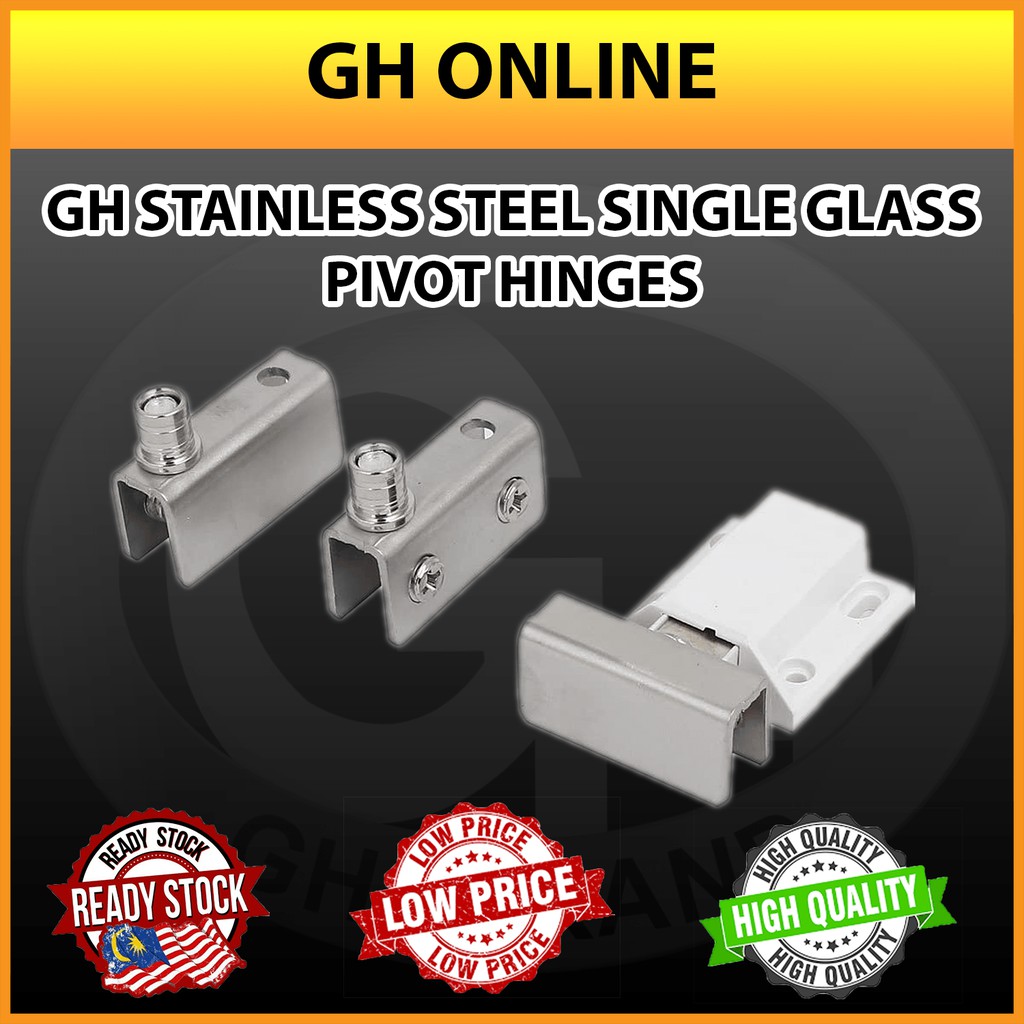 GLASS HINGE HIFI HINGES STAINLESS STELL THICKNESS 5-8mm GLASS SINGLE ...
