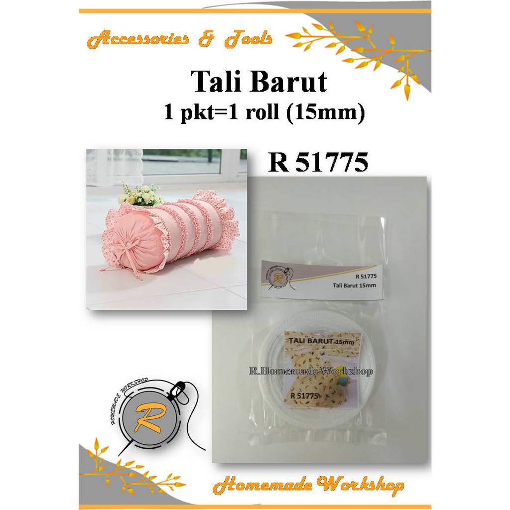 Tali Barut putih 1 pkt=1pc (15mm) | Shopee Malaysia