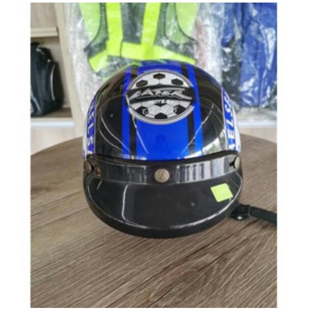 HELMET LASER FOOTBALL ( CHELSEA FOOTBALL CLUB ) | Shopee Malaysia