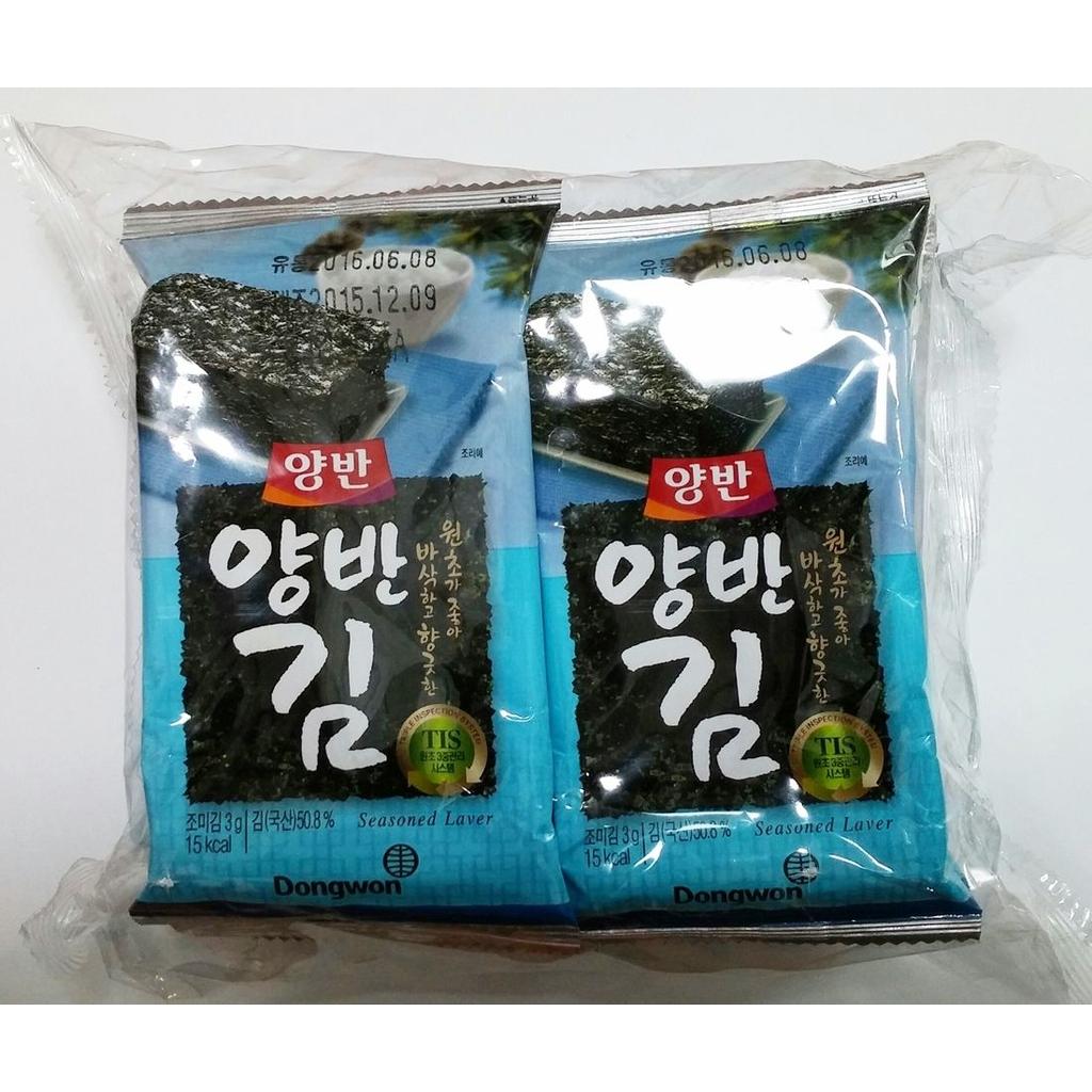 Healthy Diet Food Roasted Laver Korean Seaweed seasoned laver Kim (6 ...