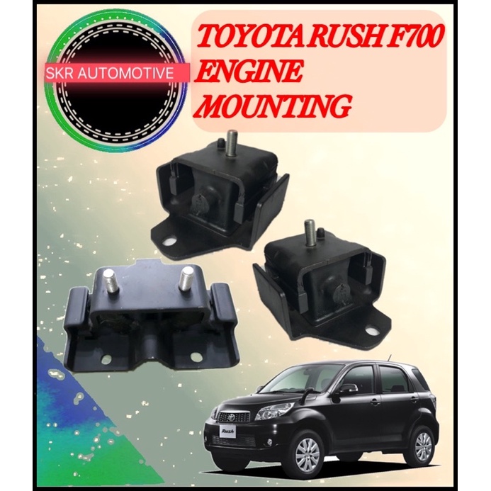 TOYOTA RUSH F700 ENGINE MOUNTING | Shopee Malaysia