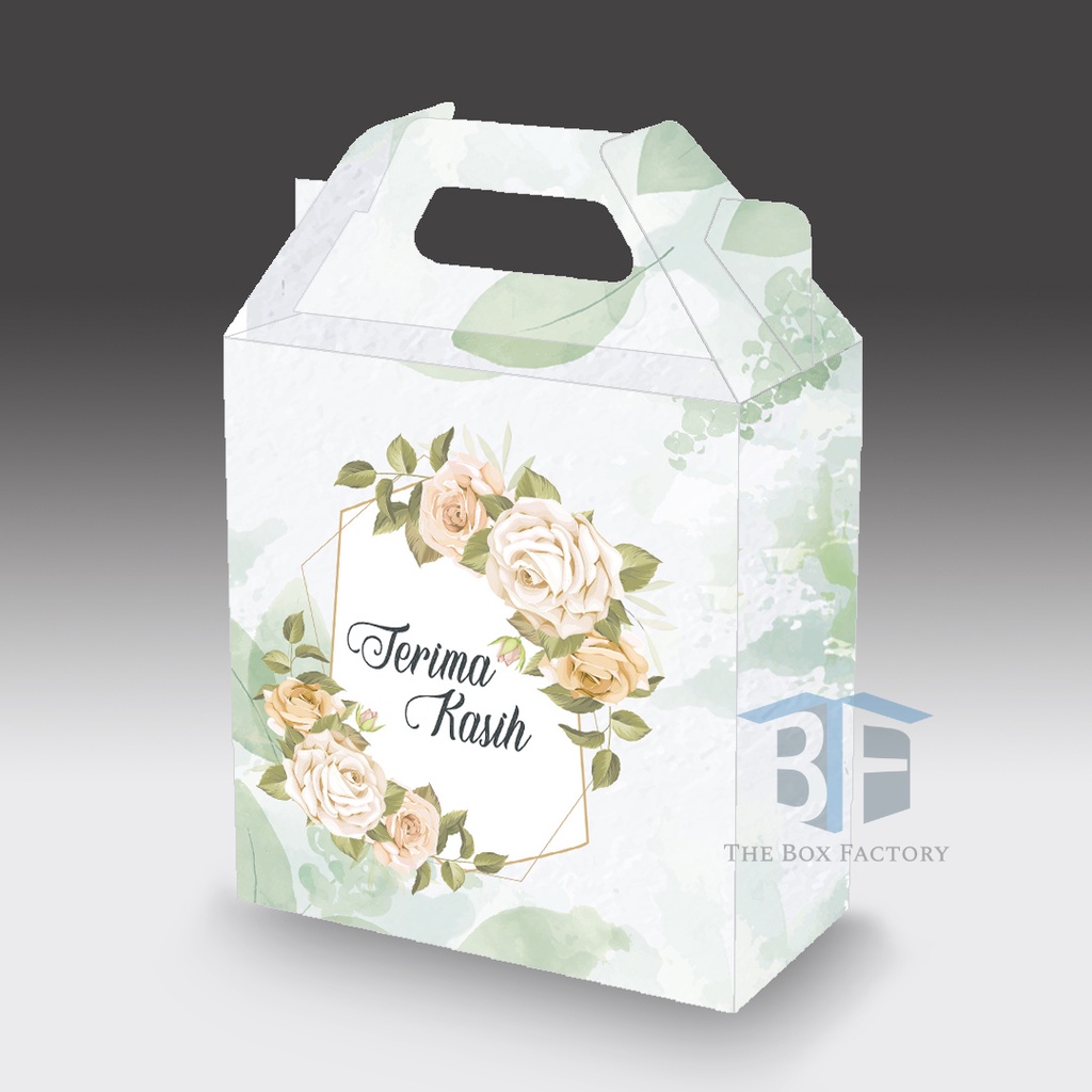 100pcs PROMOSI Doorgift Box | Wedding Box | Goodies Box | Kotak Kahwin ...