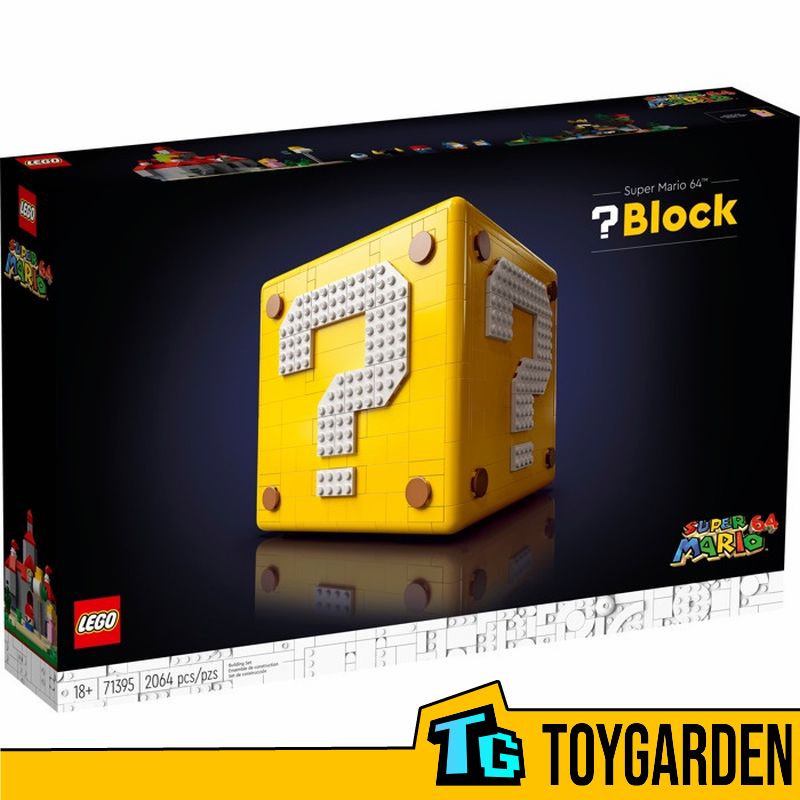 LEGO 71395 Super Mario 64 Question Mark Block Set (2064 Pieces ...