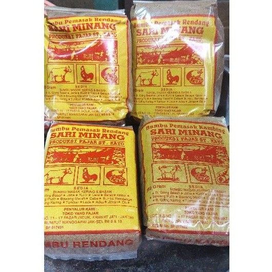 Minang sari rendang cooking seasoning 250g | Shopee Malaysia