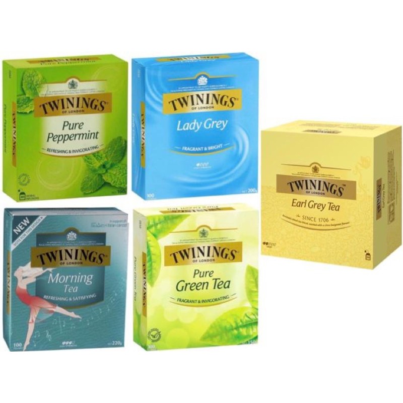 BIg Value box!!Twinings Tea 100/80 tea bags Earl grey/ English ...