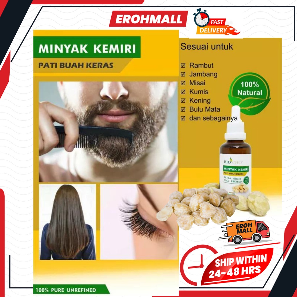 MINYAK RAMBUT MINYAK KEMIRI TONIK SUBUR RAMBUT HAIR TONIC MINYAK BUAH ...