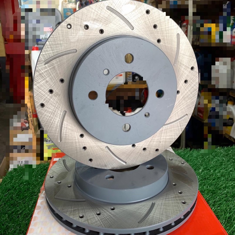 (SANWA) PROTON WIRA SATRIA GTI PUTRA FRONT DISC ROTOR DEPAN DRILL ...