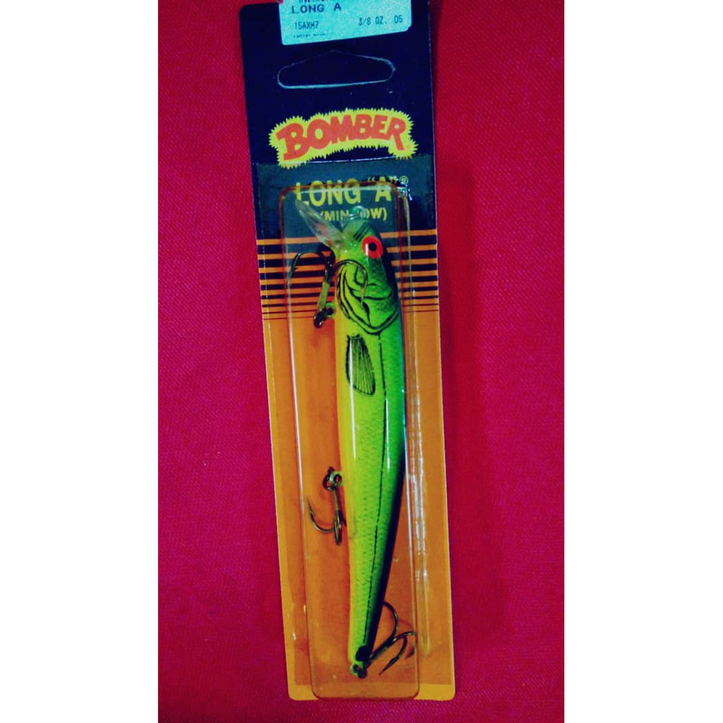 Bomber(USA) Rattling minnow fishing lures (Long A) | Shopee Malaysia
