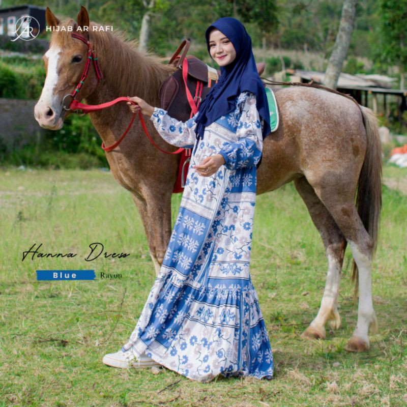 Hanna Dress Ar Rafi | Shopee Malaysia
