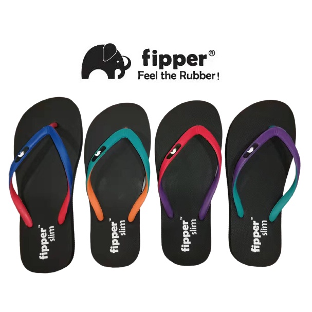 FLIPPER Slipper Slim Natural Rubber for Women New Collection | Shopee ...