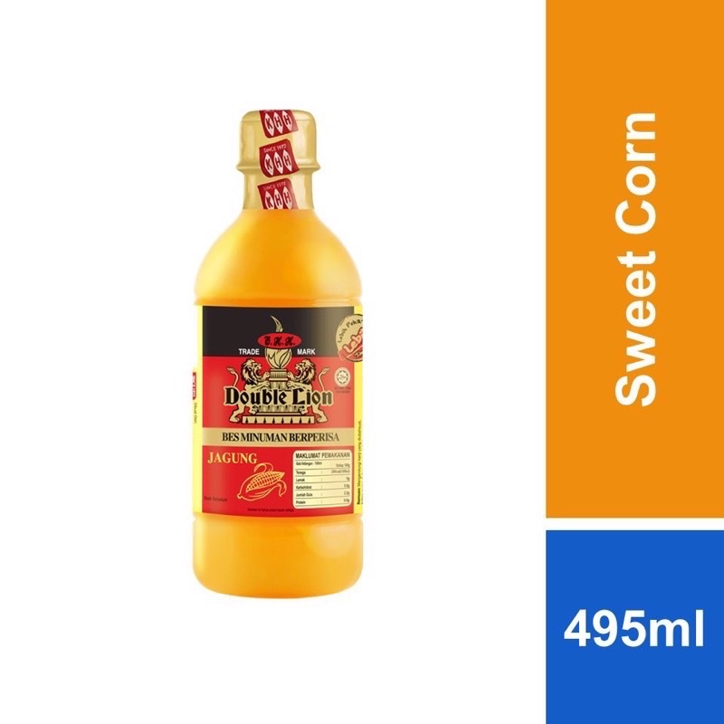 Bes Kordial Minuman Berperisa Jagung Cap Double Lion Sweet Corn ...