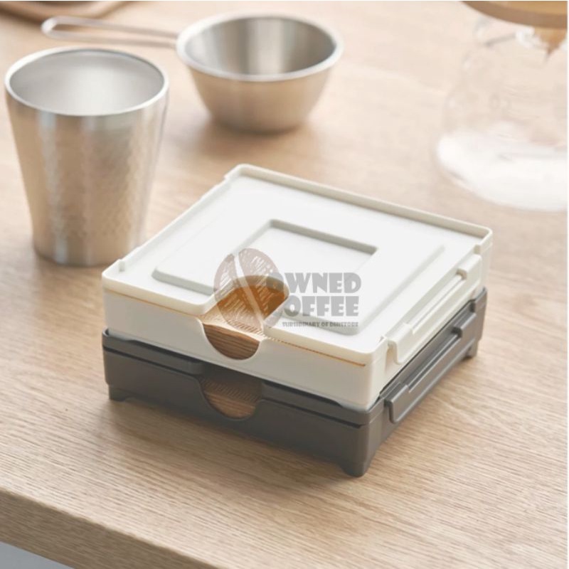 Coffee Filter Paper Magnetic Storage Box Holder Case V60 Paper Filter ...