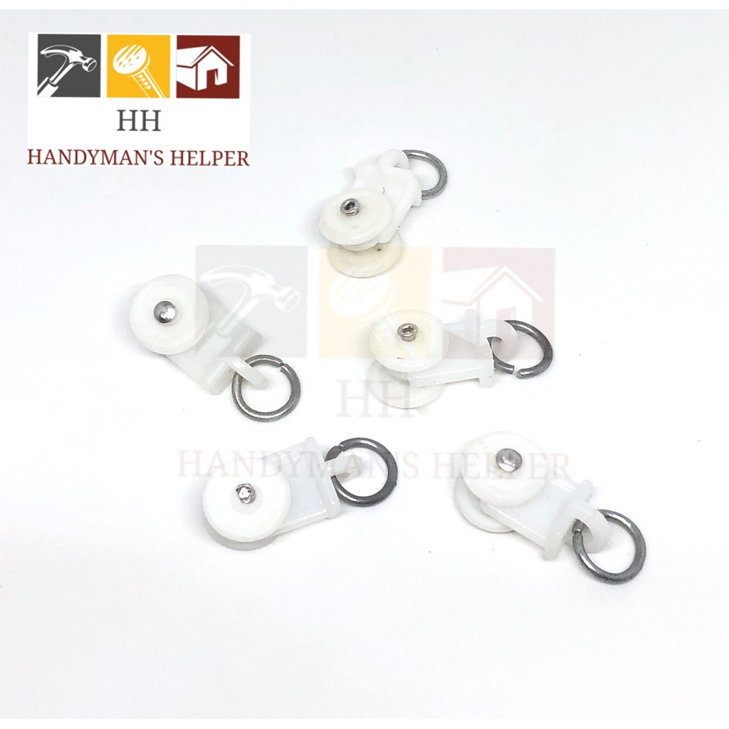 ( PER PC ) ( SEBIJI ) DOSO CURTAIN RAILING ROLLER RODA RAILING LANGSIR ...